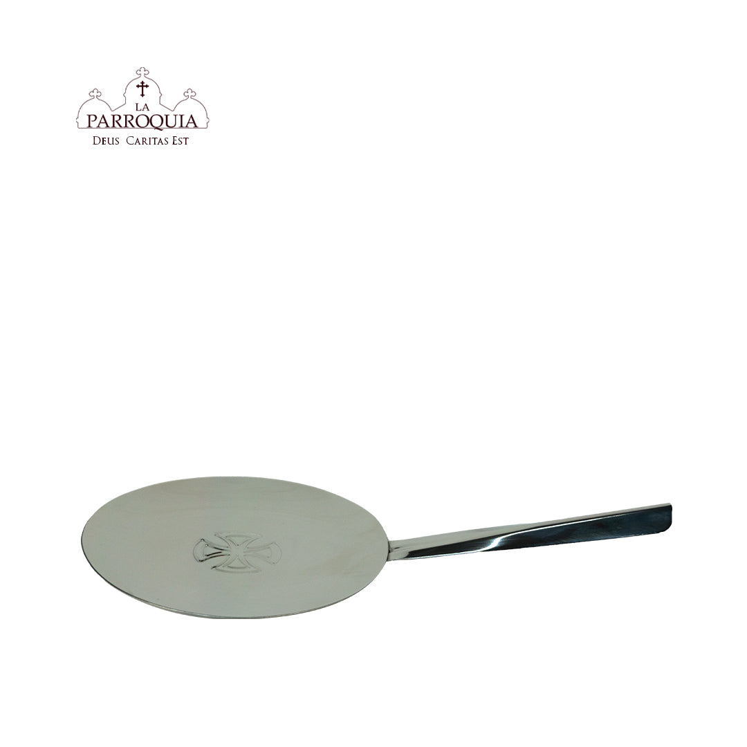 Patena de Acero Inoxidable con mango – La Parroquia